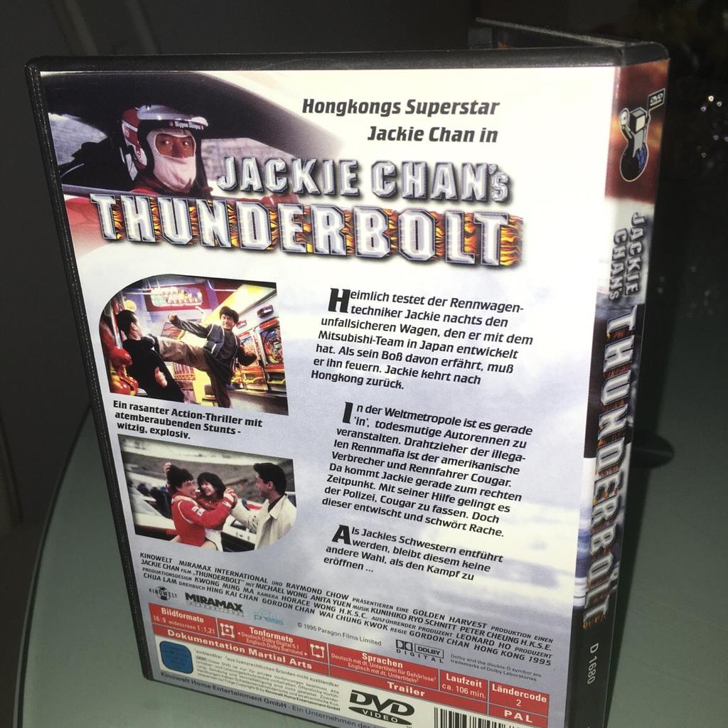 Jackie Chan's Thunderbolt - DVD in 86462 Langweid am Lech für 3,00 € zum Verkauf | Shpock DE