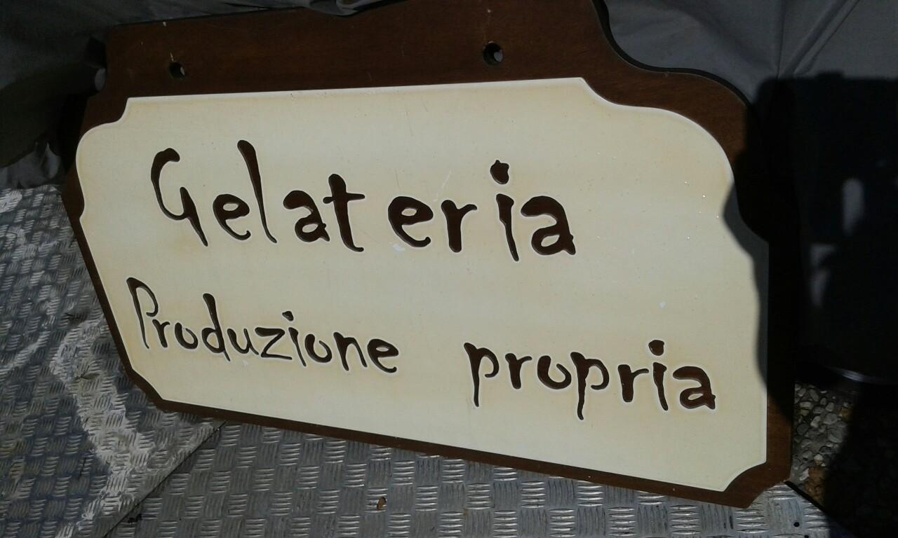 ️ Insegna gelateria pubblicità in 27015 Pairana für € 60,00 zum Verkauf ...