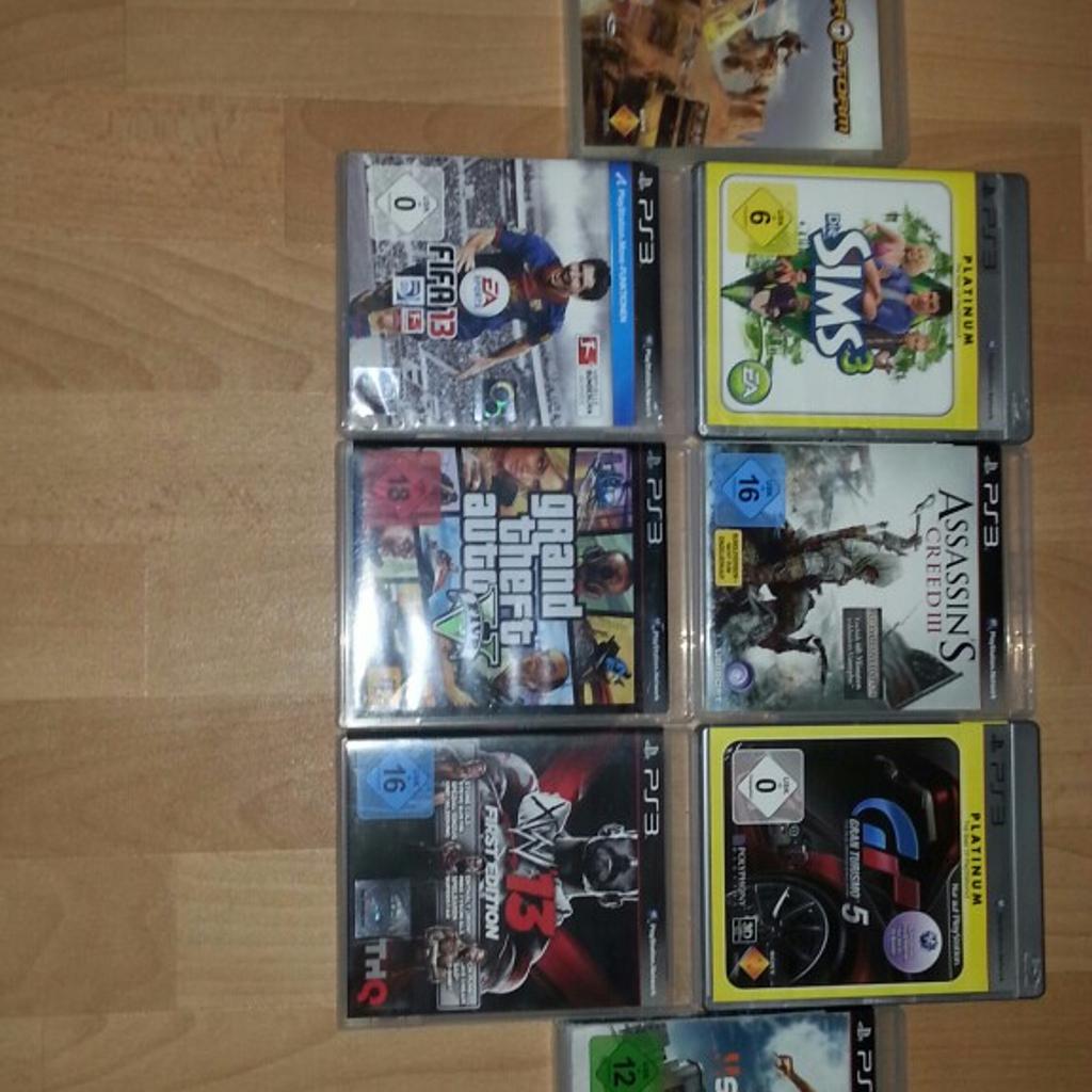 PS3+8 SPIELE+4 CONTROLLER in 31137 Hildesheim für 110,00 € zum Verkauf | Shpock DE