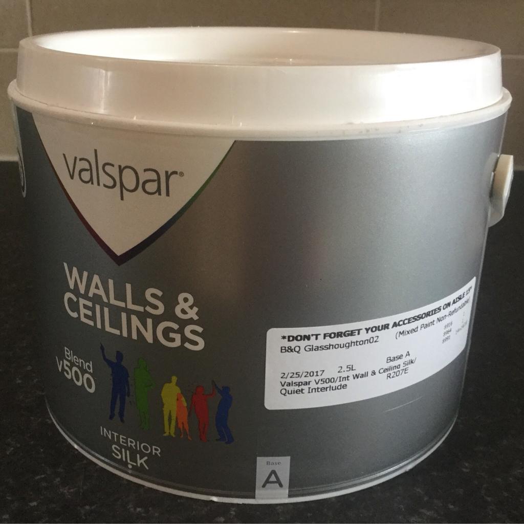 Valspar Blend v500 Quiet Interlude 2.5L in LS26 Methley für £ 12,00 zum ...