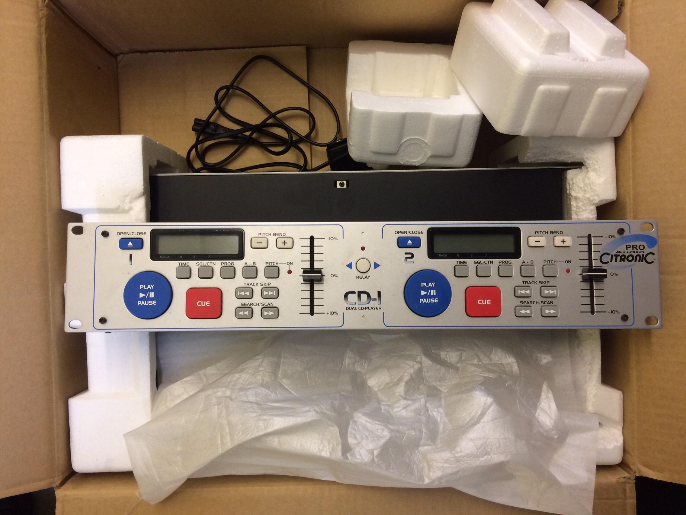 Citronic CD-1 Dual CD player in LS29 Ilkley for £30.00 for sale | Shpock