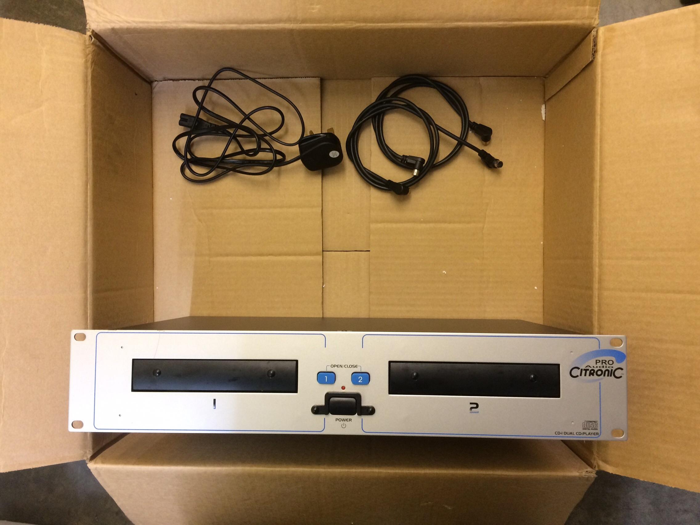 Citronic CD-1 Dual CD player in LS29 Ilkley for £30.00 for sale | Shpock