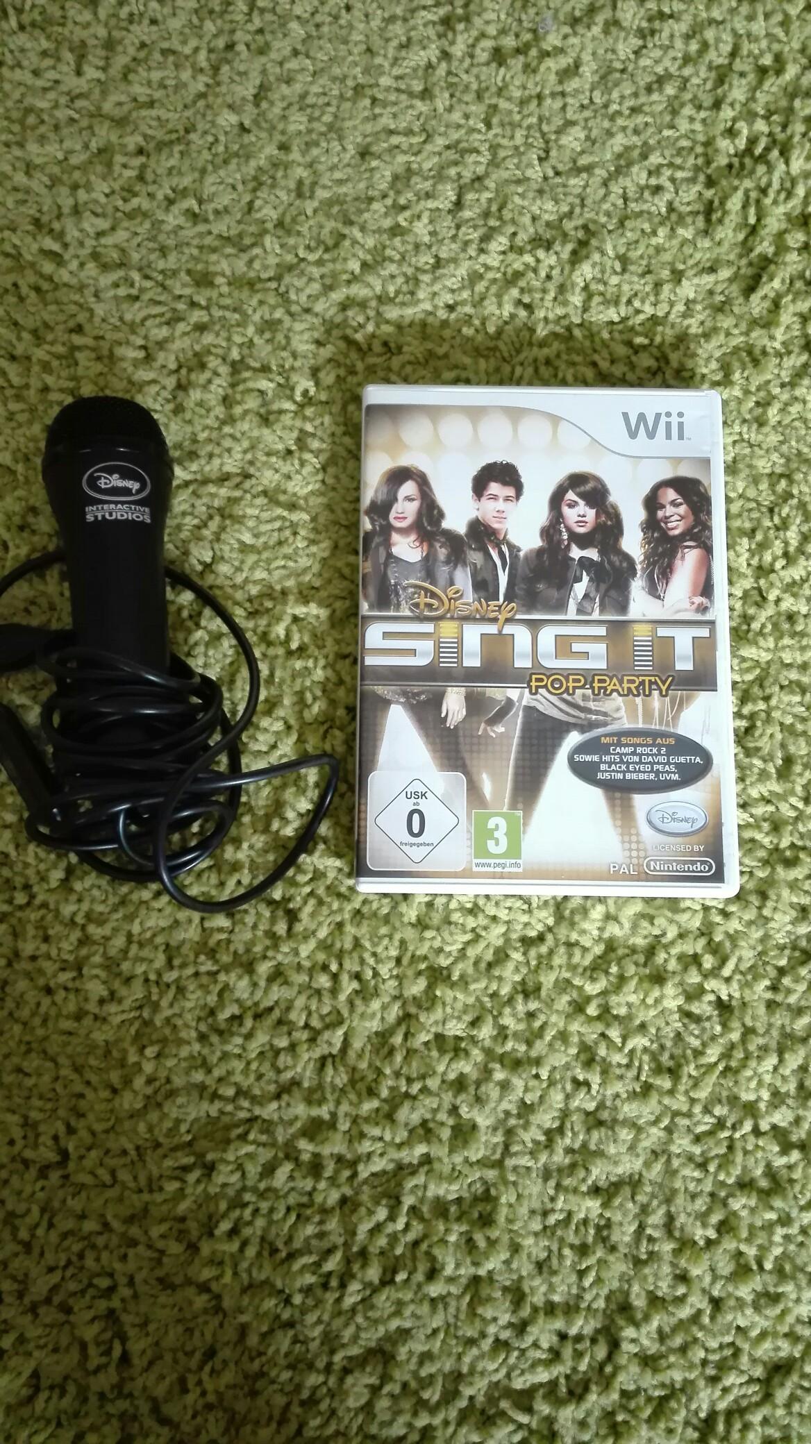 Disney Sing it Pop Party Wii Spiel in 55457 Gensingen für 16,50 € zum ...