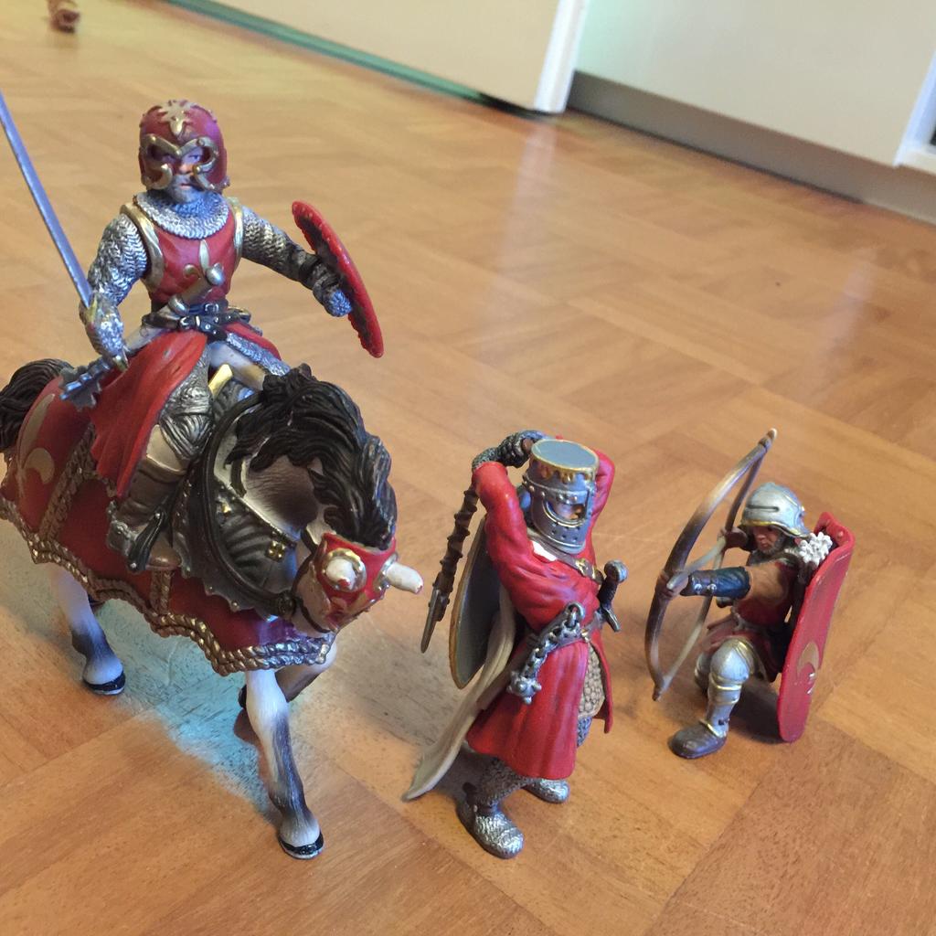 Original Schleich Ritter Sammlung in 82008 Unterhaching für € 60,00 zum ...