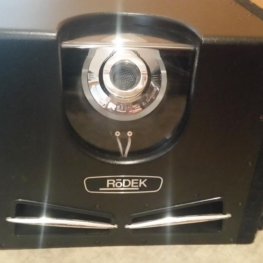 Rödek RN12 Subwoofer inkl. Verstärker in 5550 Löbenau for €120.00 for ...
