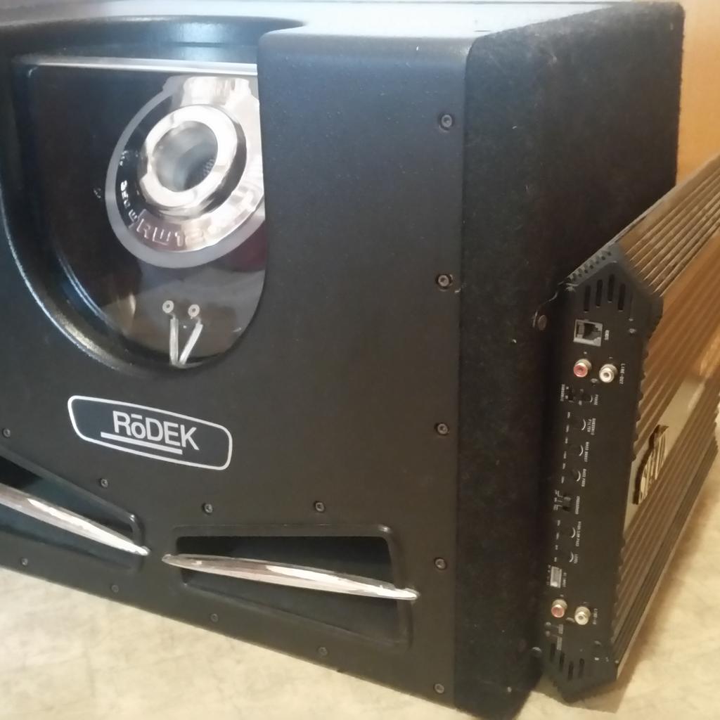 Rödek RN12 Subwoofer inkl. Verstärker in 5550 Löbenau for €120.00 for ...