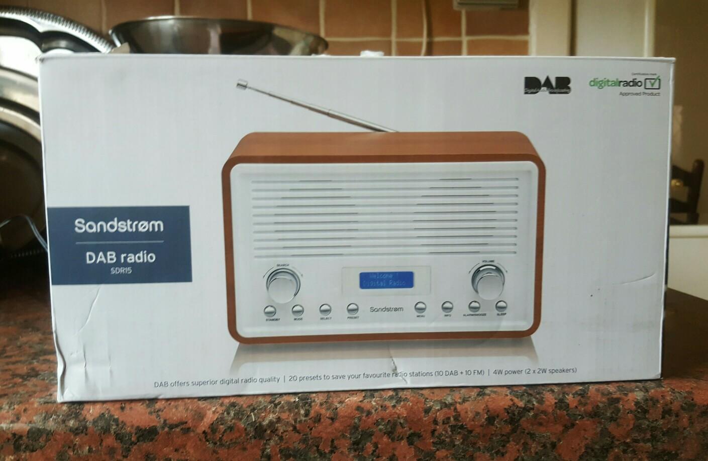Sandstrom DAB RADIO WITH ALARM SDR15 in S60 Rotherham for £22.00 for ...