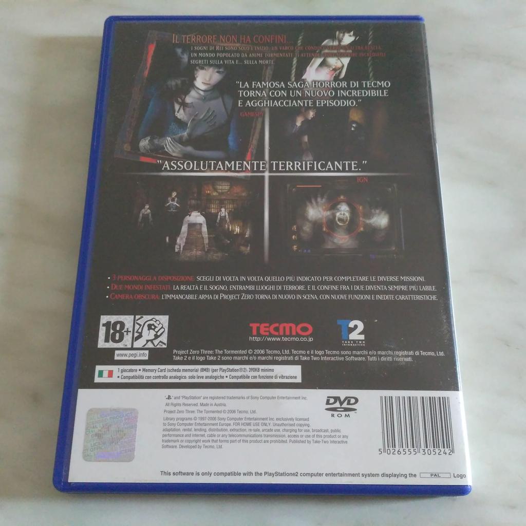PS2 Project Zero 3 originale PAL ITA perfetto in 00133 Roma für € 39,00 ...