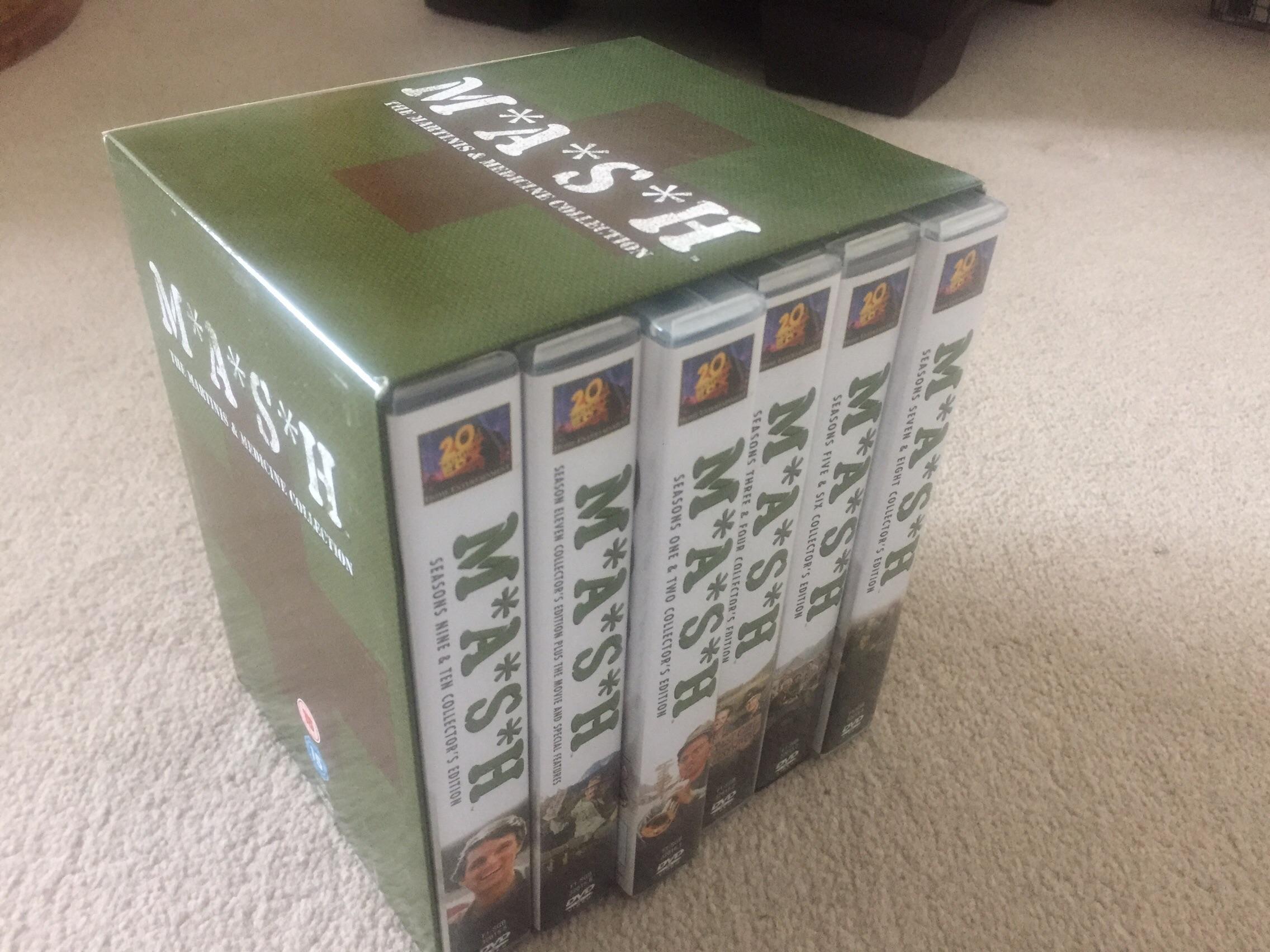 Complete DVD box set of MASH in IP32 Edmunds für 8,00 £ zum Verkauf ...