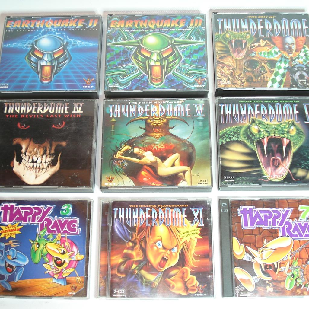 Thunderdome . Earthquake . Happy Rave . CD´ in 8605 Kapfenberg für € 15 ...