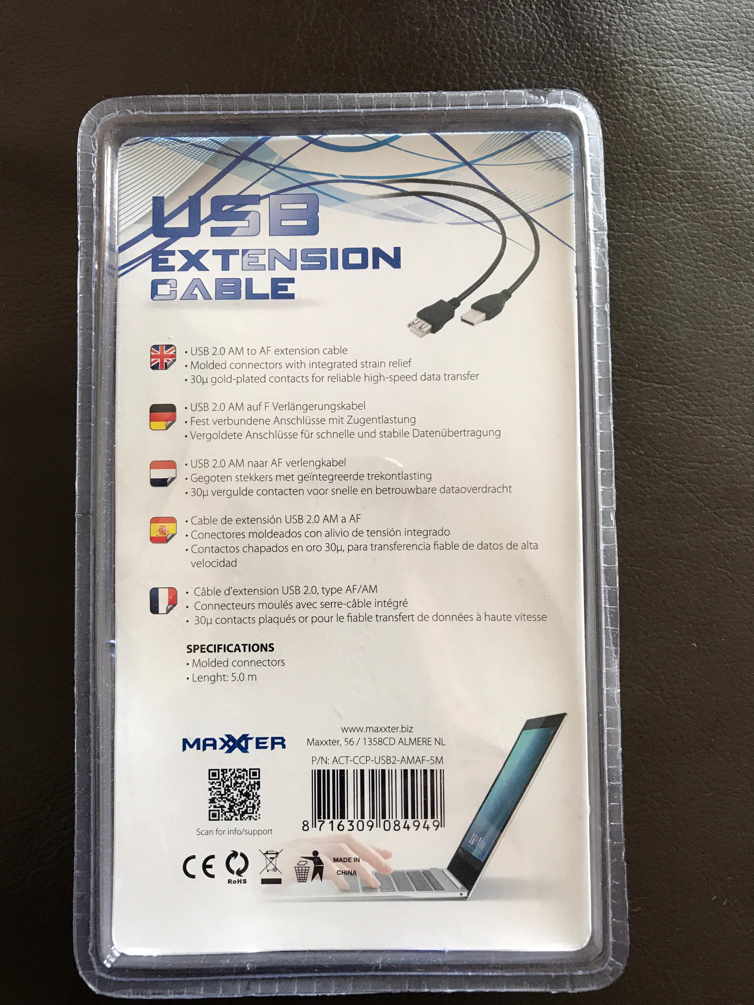 USB Kabel 5Meter in 40589 Düsseldorf für 5,00 € zum Verkauf | Shpock DE