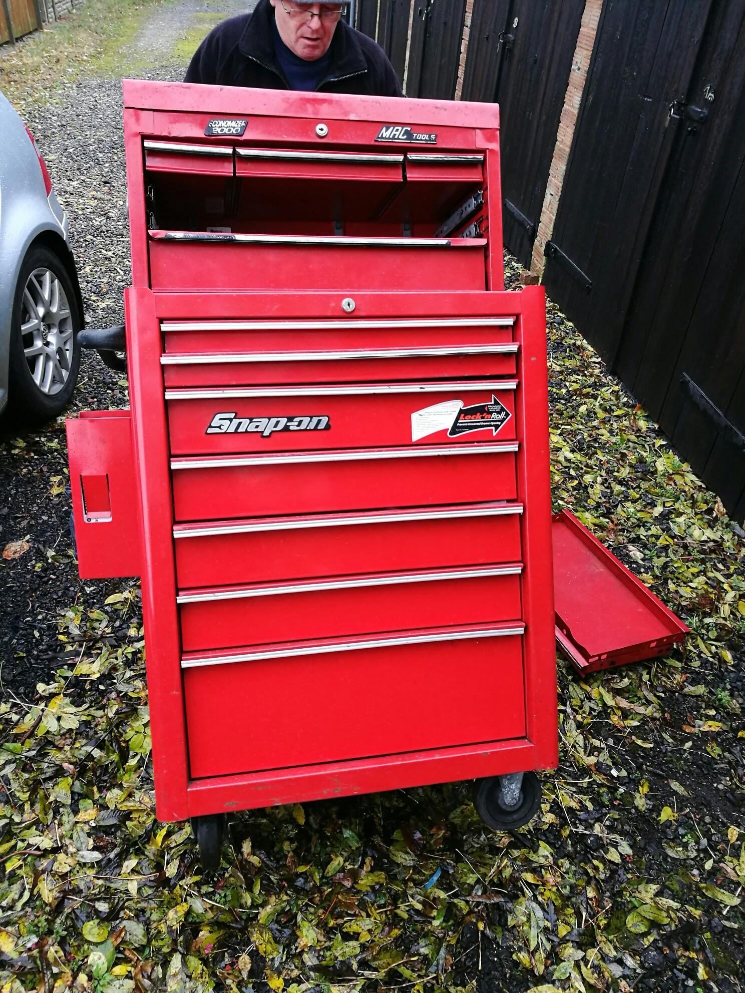 Mac tools top box snap on bottom roll cab in B92 Solihull für £ 285,00 ...