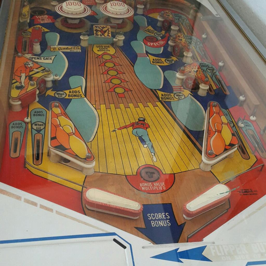 pinball flipper 300 bowling in 90765 Fürth for €800.00 for sale | Shpock