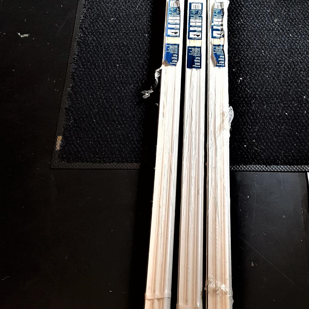 3 x Wickes Pre Primed MDF Dado Rail - Pack 4 in Harborough for £34.00 ...