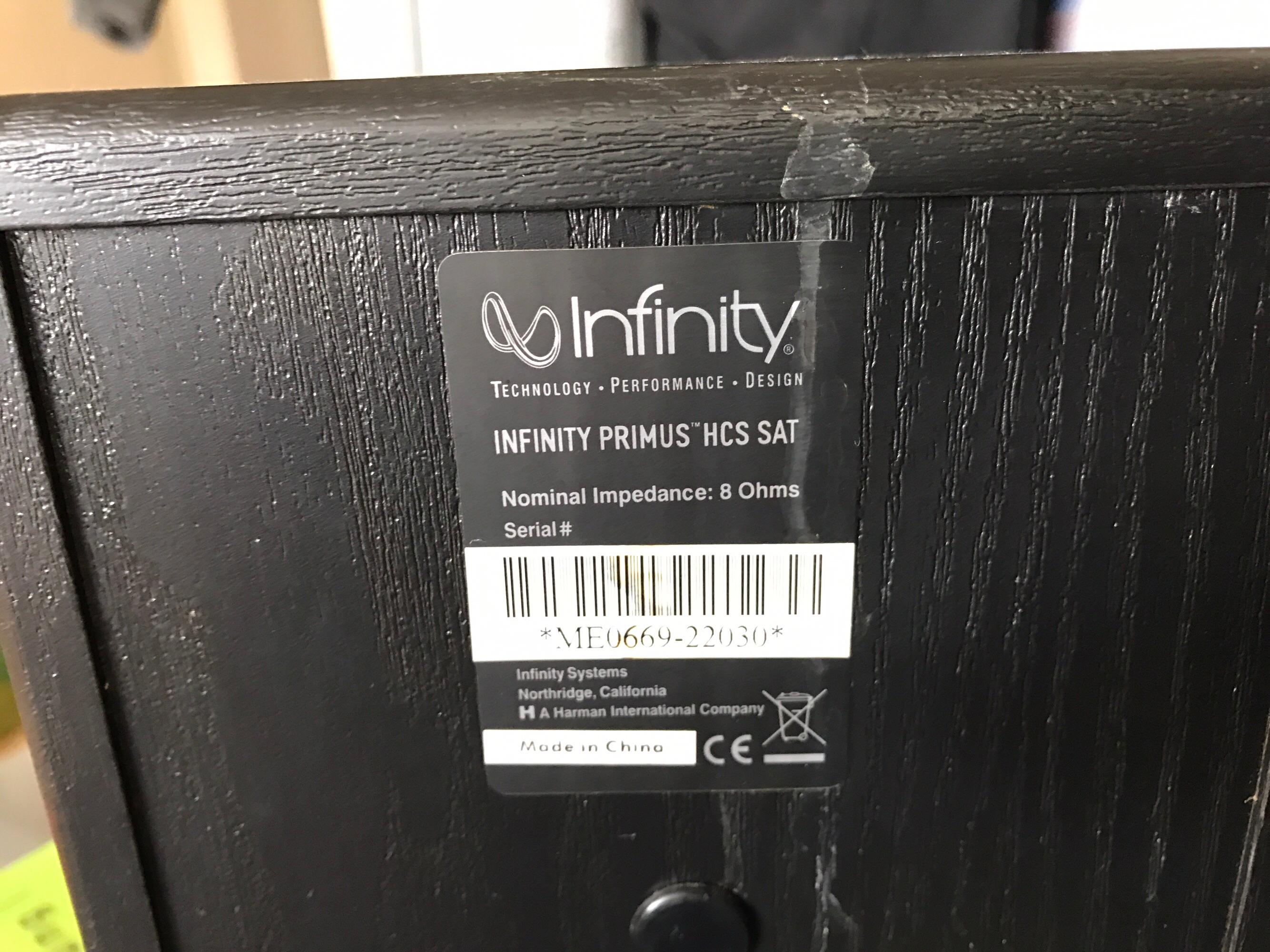 Infinity 5.1 Heimkino Surround-Anlage in 6020 Innsbruck for €125.00 for ...