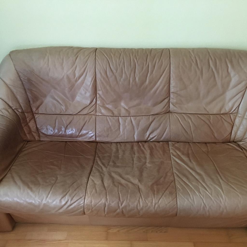 Ledercouch (Echtleder) in 6200 Jenbach für gratis zum Verkauf | Shpock AT