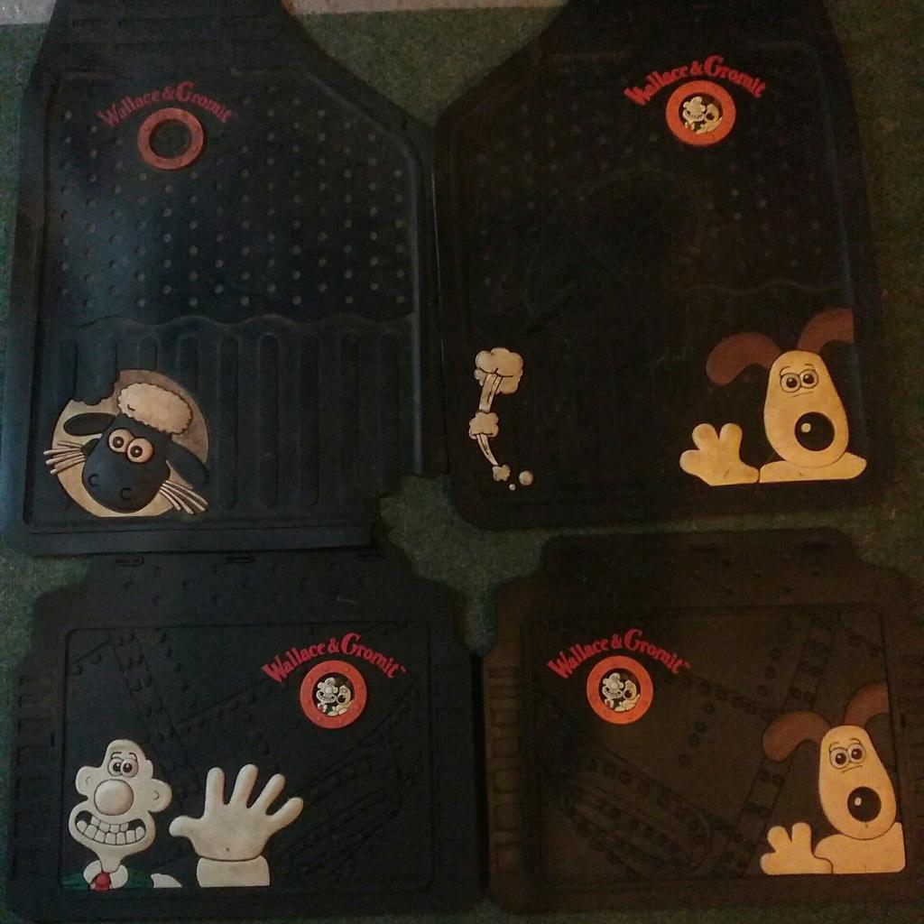 Wallace and Grommit rubber car mats in PL31 Bodmin for 25.00 for sale Shpock