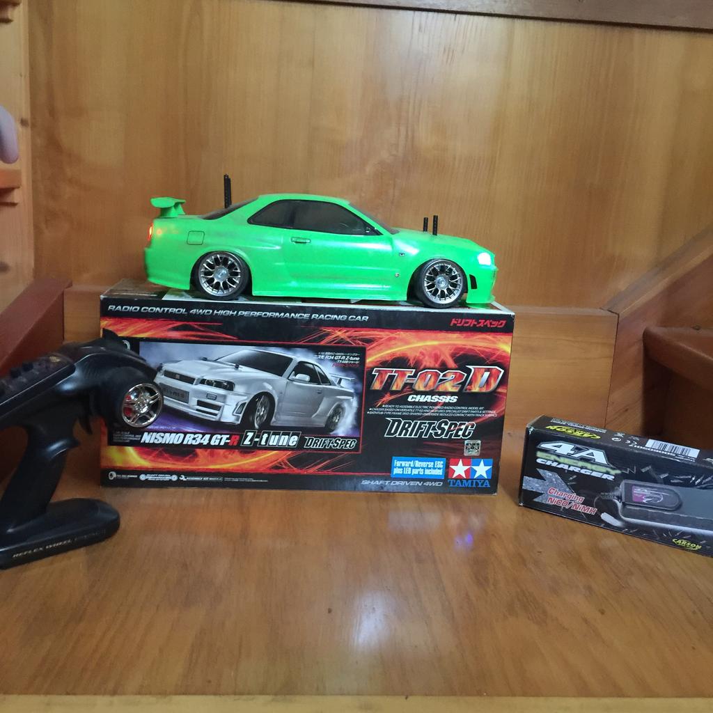 TAMIYA RC DRIFT CAR SKYLINE GTR R34 in 70806 Kornwestheim für € 90,00 ...