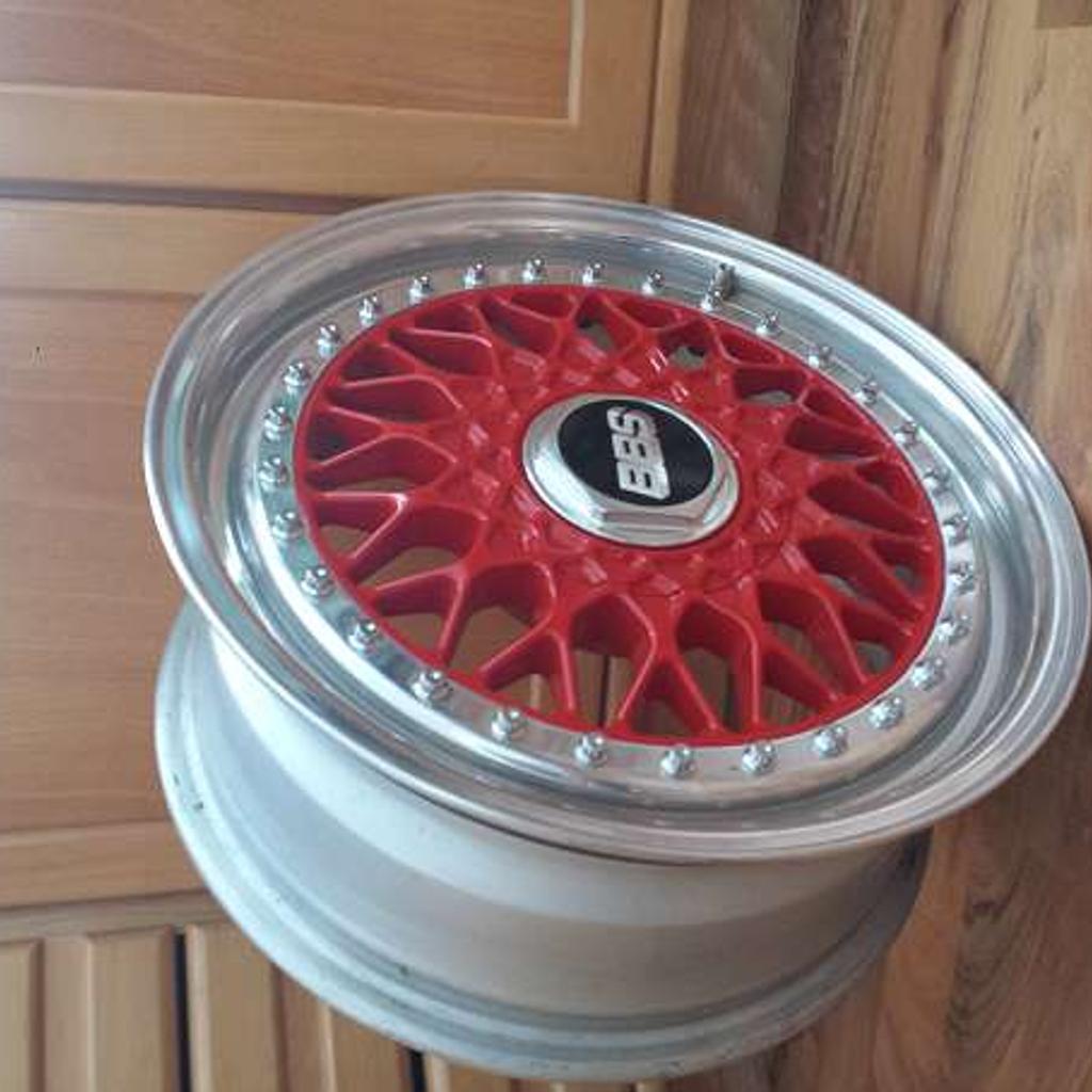 BBS RS 3teilig 4x100 6,5x15 Et32 Rs016 VW Go in 4652 Schnelling für 2. ...