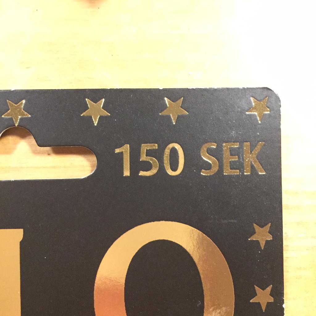 Bio kort in 26631 for SEK 100.00 for sale | Shpock