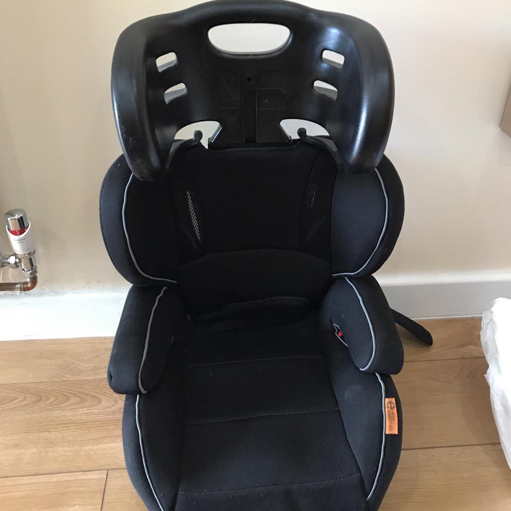 Black booster seat with back rest in CR0 Croydon for £10.00 for sale ...