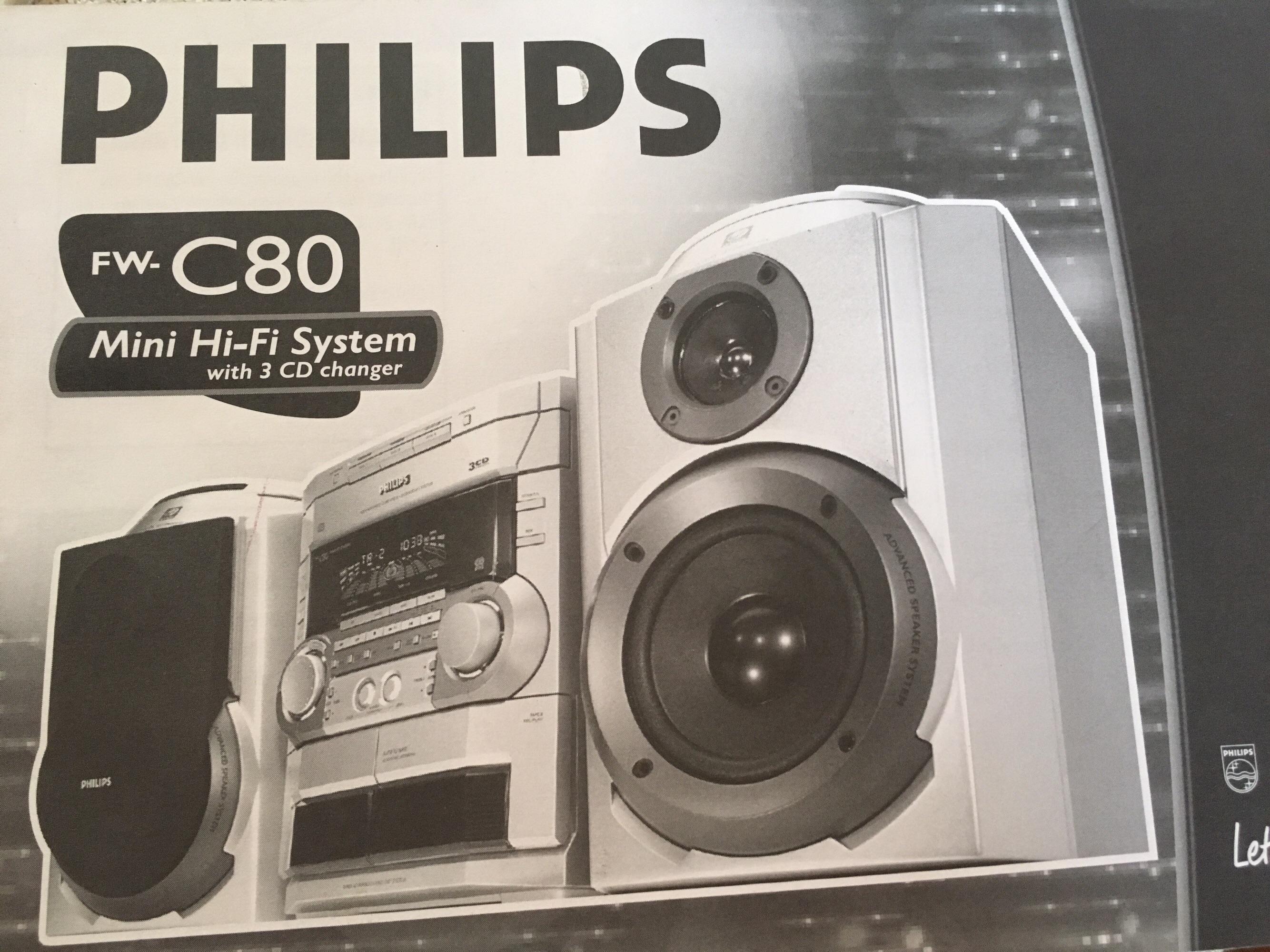 Philips FW-C80 Mini Hi-Fi System in 80997 München for €64.00 for sale ...