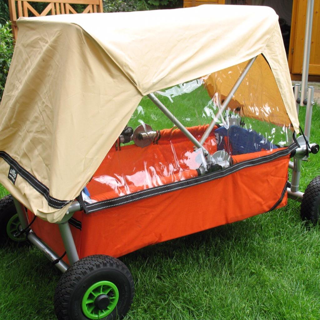 Ulfbo Komfort Bollerwagen mit Verdeck in 52134 Herzogenrath für 250,00 ...