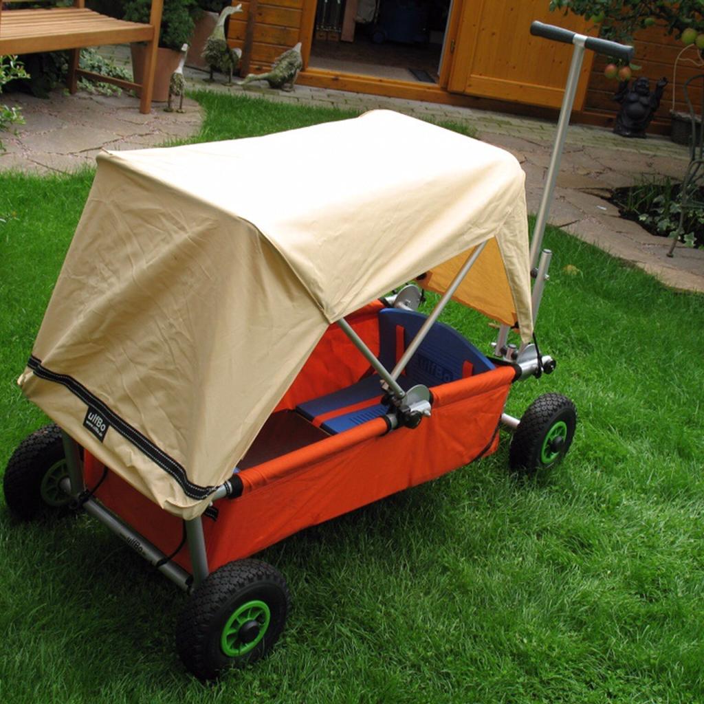 Ulfbo Komfort Bollerwagen mit Verdeck in 52134 Herzogenrath für 250,00 ...