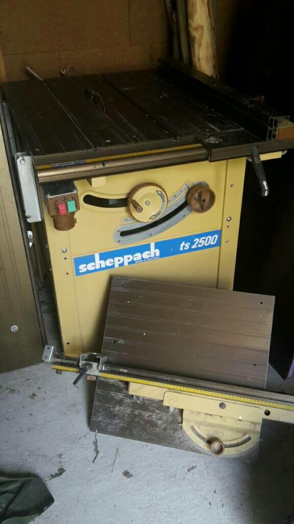 Scheppach Kreissäge TS 2500 in 80539 München für 700,00 € zum Verkauf ...