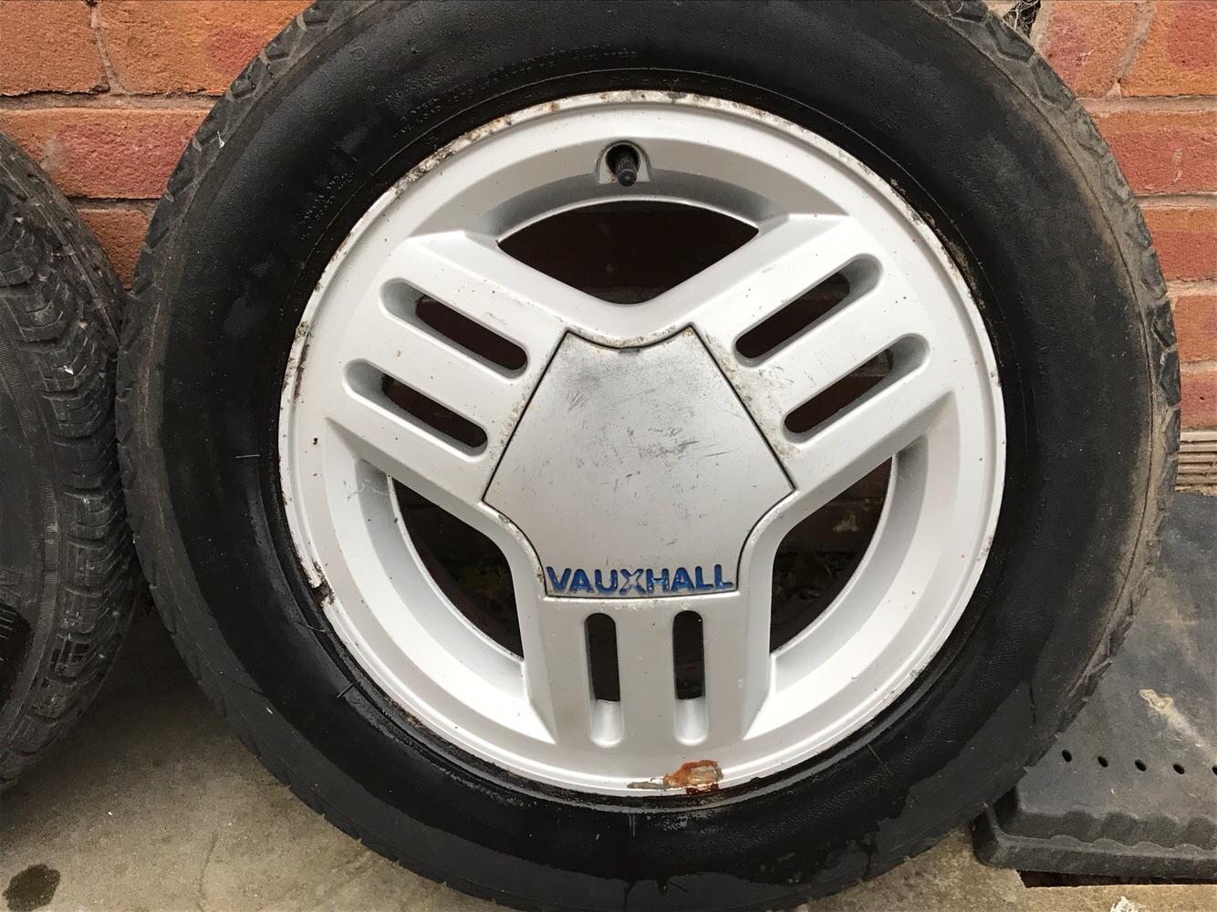 Vauxhall nova gsi sr gte alloy wheels alloys in CH4 Broughton for £120. ...