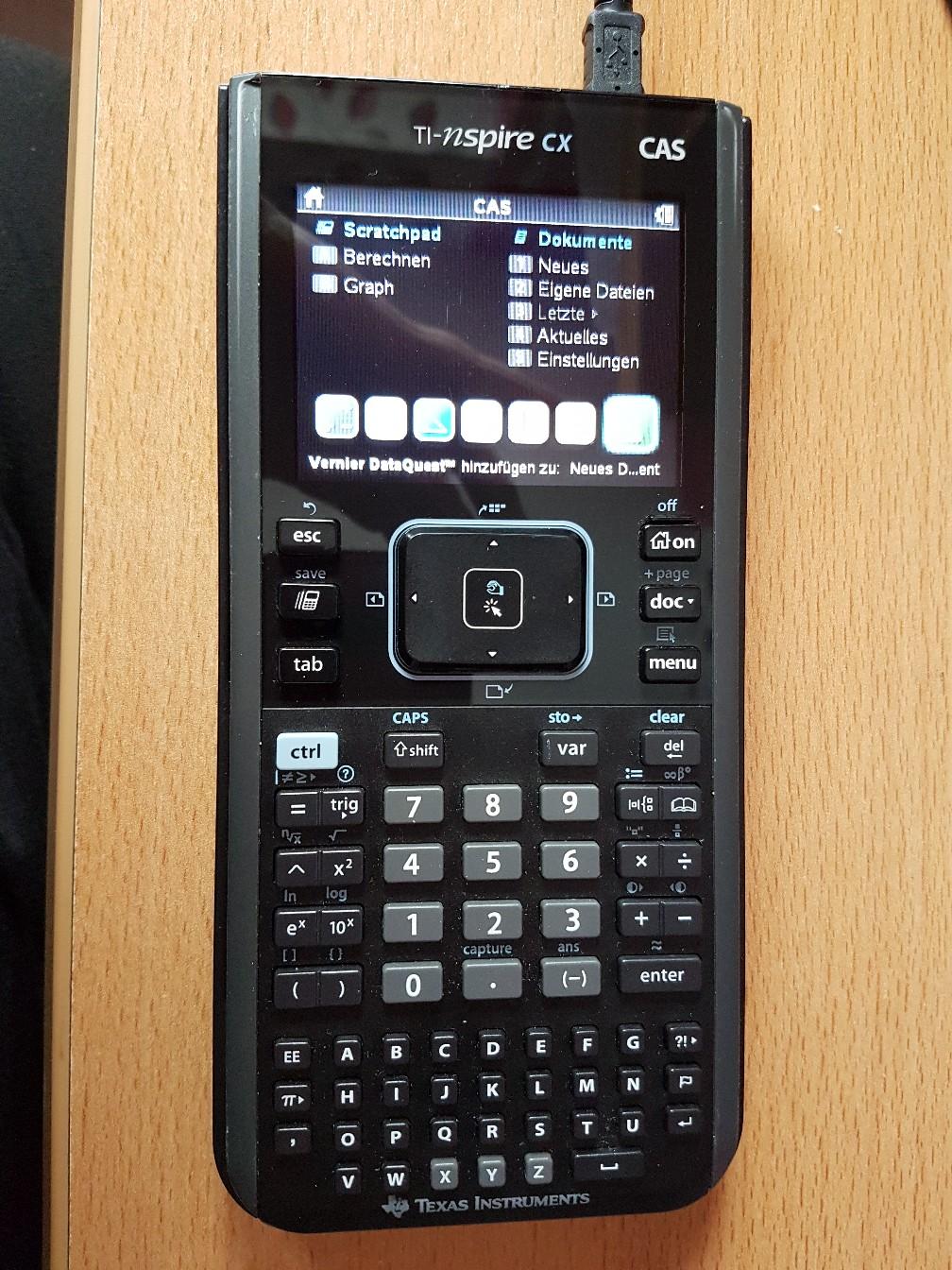 TI-nspire cx CAS Taschenrechner in 37431 Bad Lauterberg im Harz für 90 ...