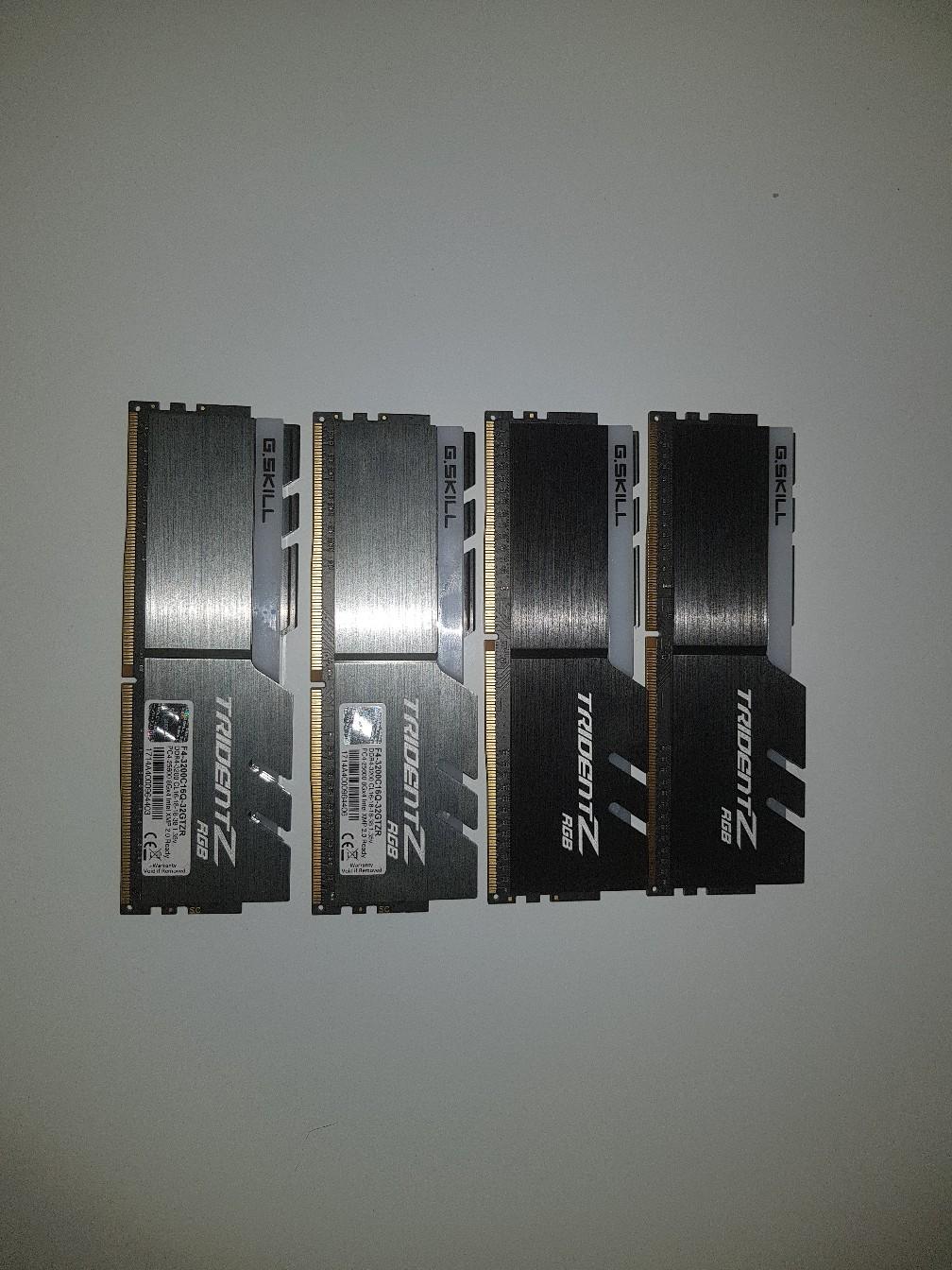 32GB Skill Trident z Ddr4 3200mhz ram kit RG in E9 London for £149.00 ...