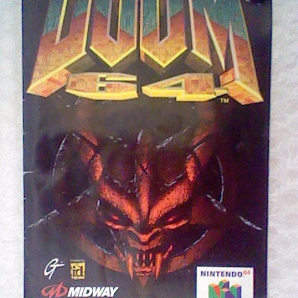 Nintendo gioco DOOM 64 videogame PAL N64 in 66034 Lanciano für € 35,00 ...