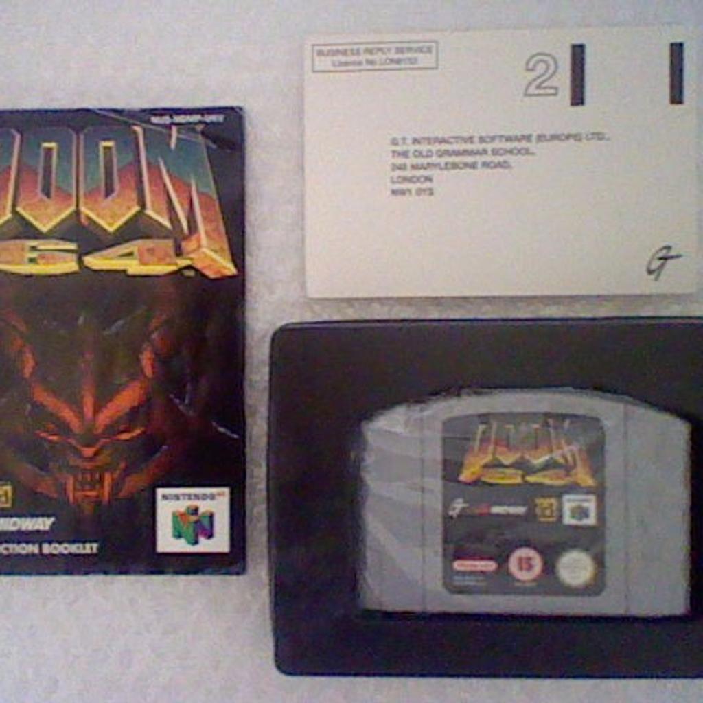 Nintendo gioco DOOM 64 videogame PAL N64 in 66034 Lanciano für € 35,00 ... Nintendo gioco DOOM 64 videogame PAL N64 in 66034 Lanciano für € 35,00 ...