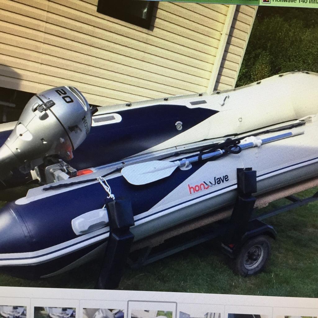 Honwave T40 Rib Boat & Honda 20hp Engine in B28 Birmingham für £ 2.750 ...