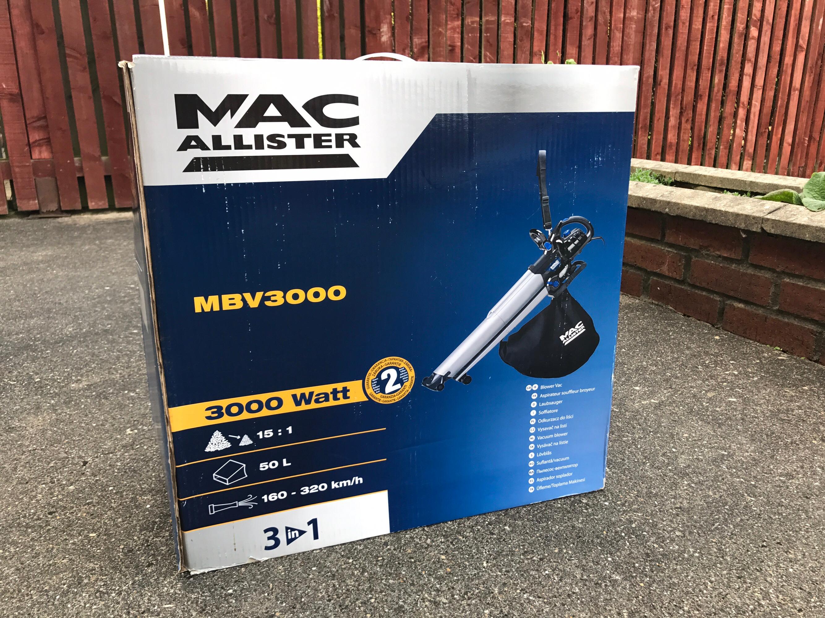 MacAllister MBV 3000 leaf blower in NE1 Tyne for £30.00 for sale | Shpock