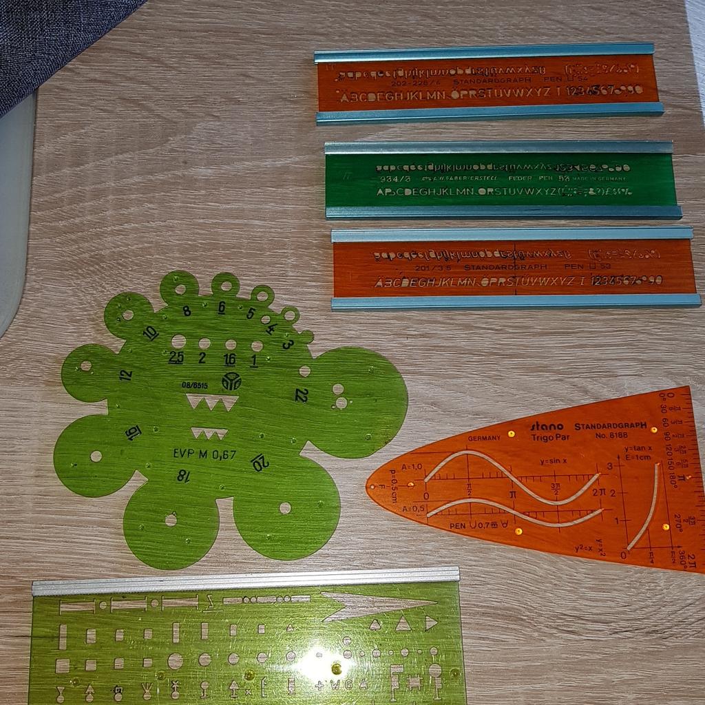 Rotring Rapidograph Schablonen Patronen in 12627 Berlin für 13,00 € zum ...