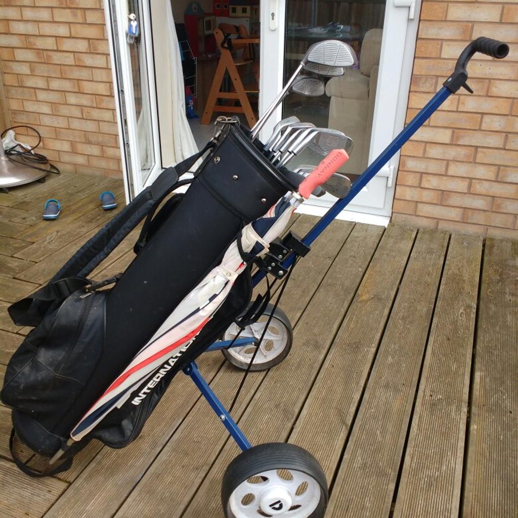 Mens Donnay golf set with trolley in TF11 Shifnal für 35,00 £ zum ...