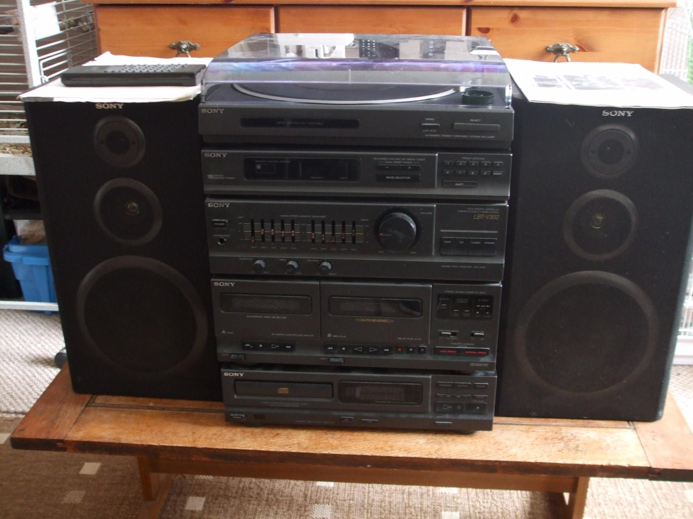 VINTAGE SONY MUSIC CENTER LBT-V302-from the in PE6 Thorney für £ 80,00 ...