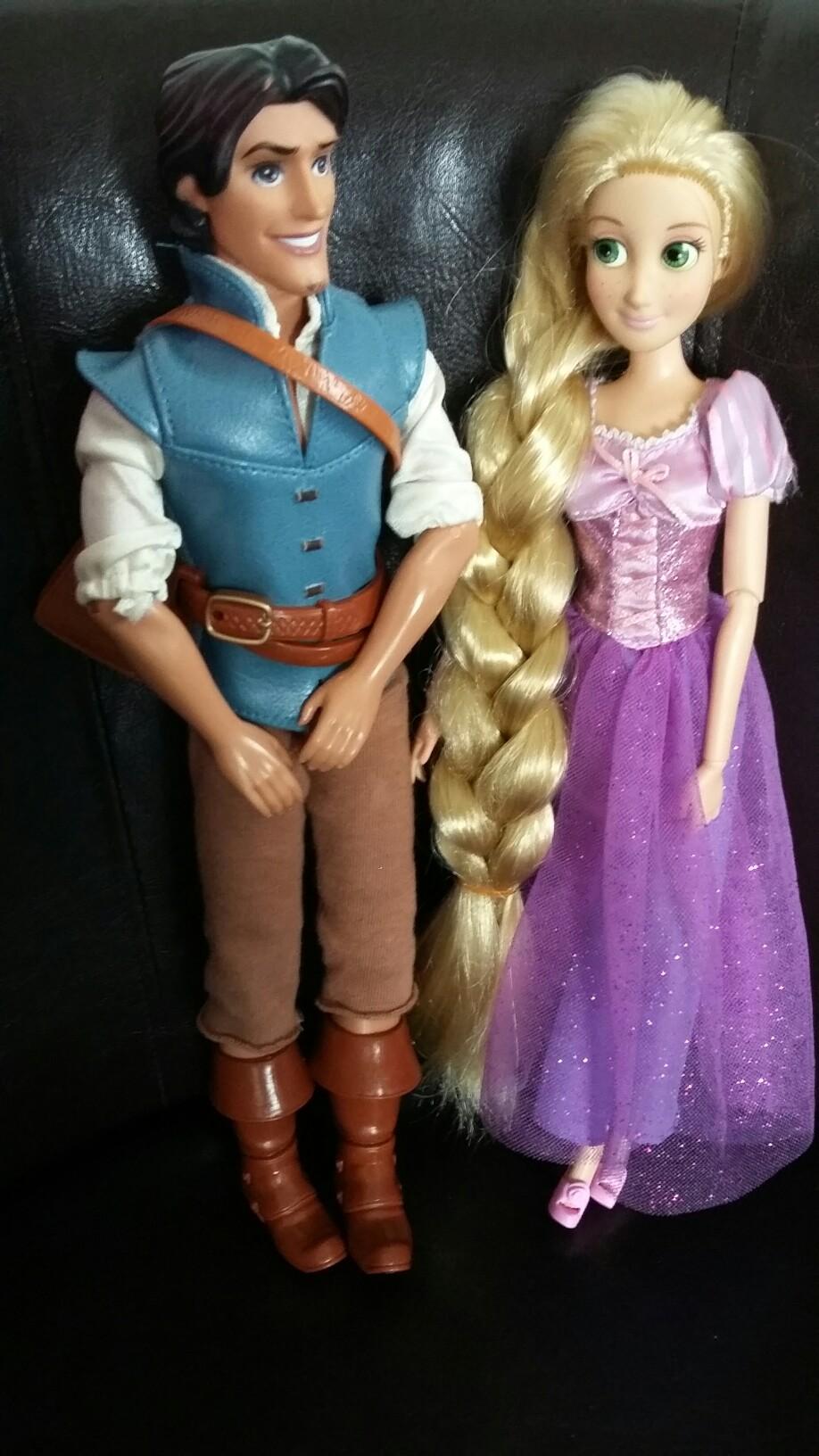 Barbie Puppen Rapunzel und Flynn Rider in 8200 Arnwiesen für 20,00 ...