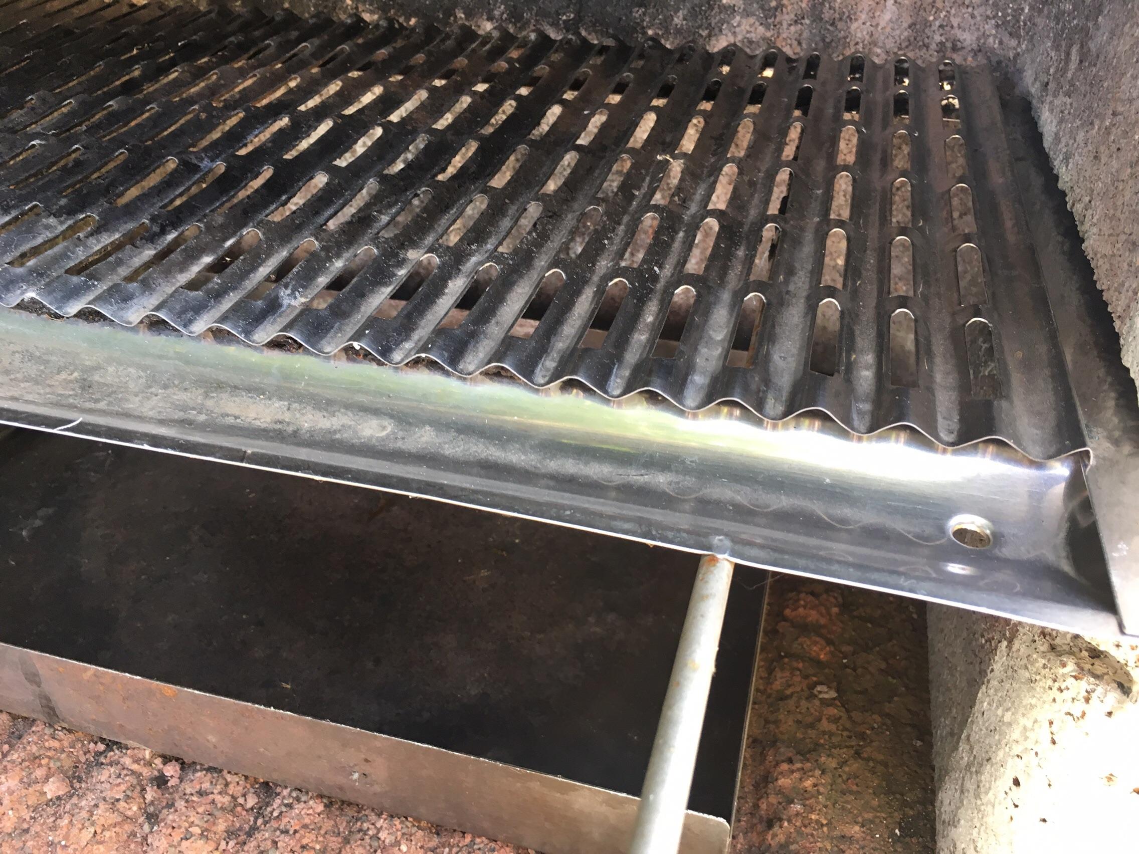 Grillrost Mit Fettablauf
