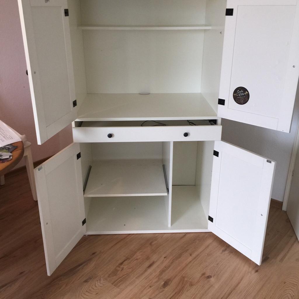 Ikea Hemnes Computer Schrank in 76356 Weingarten (Baden) für € 55,00 ...