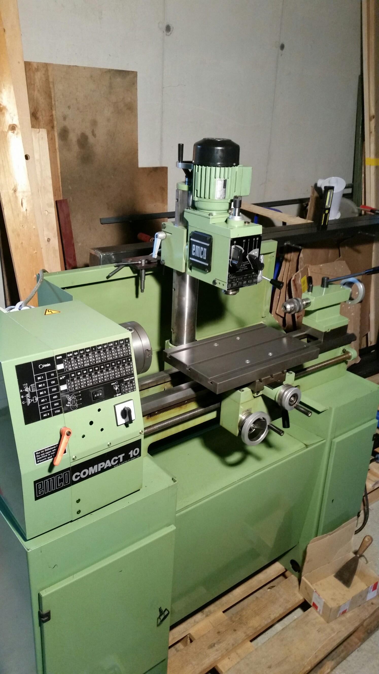 Emco Compact 10 mit Fräse FB-2 in 3680 Hofamt Priel für € 5.200,00 zum ...