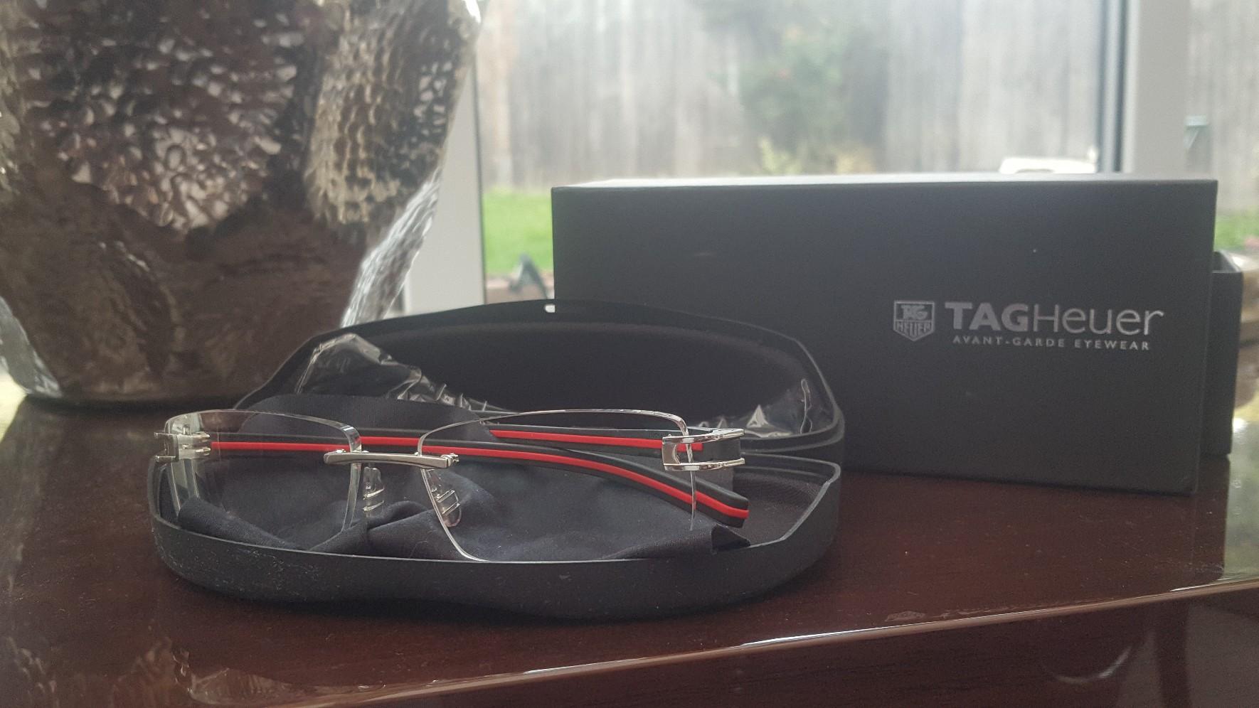 Tag Heuer Reflex Fold Rimless Glasses in SS9-Sea for £170.00 for sale ...