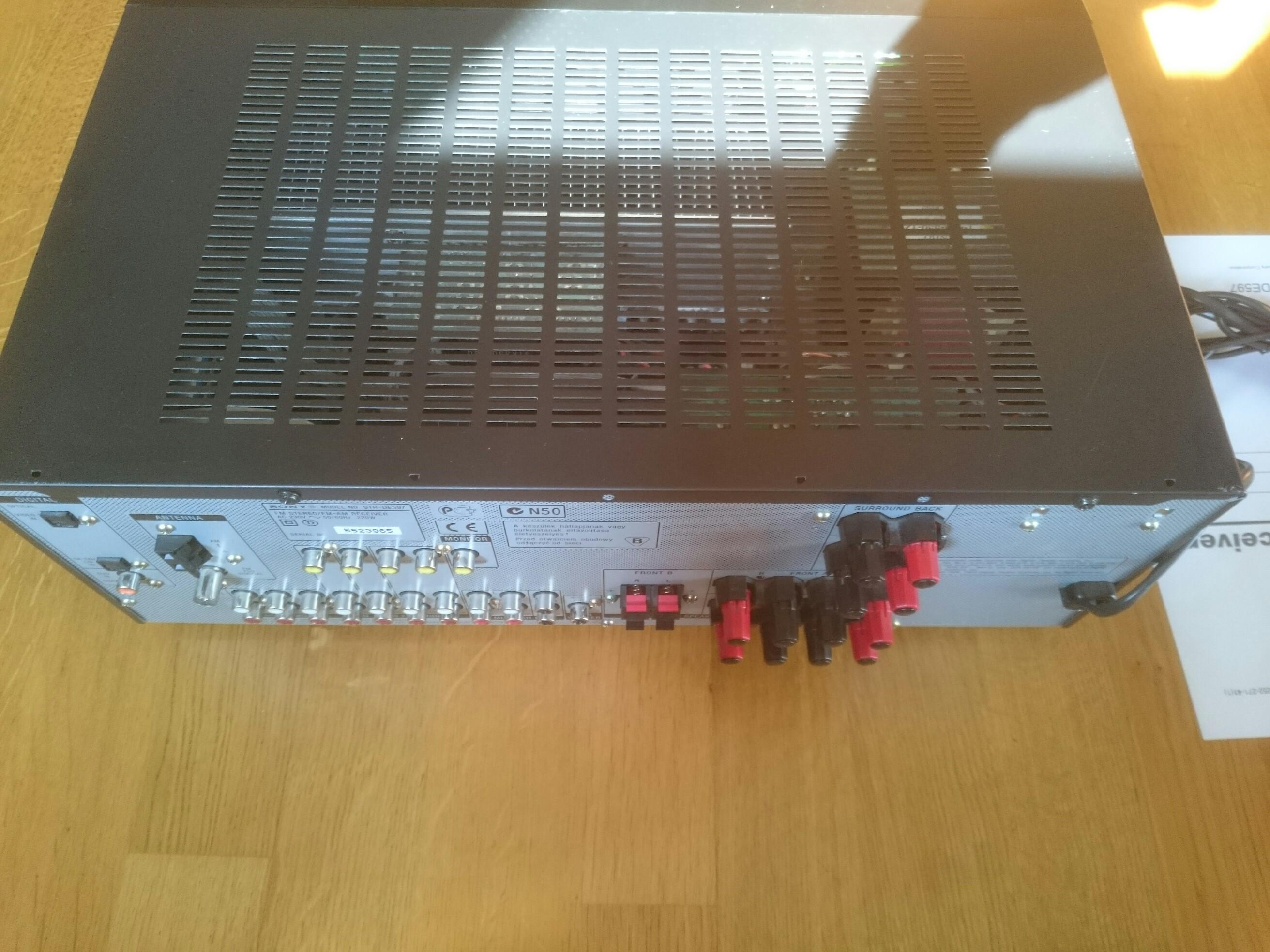 Sony STR-DE597 Dolby DTS 6.1 AV Receiver in 83026 Rosenheim für 100,00 ...