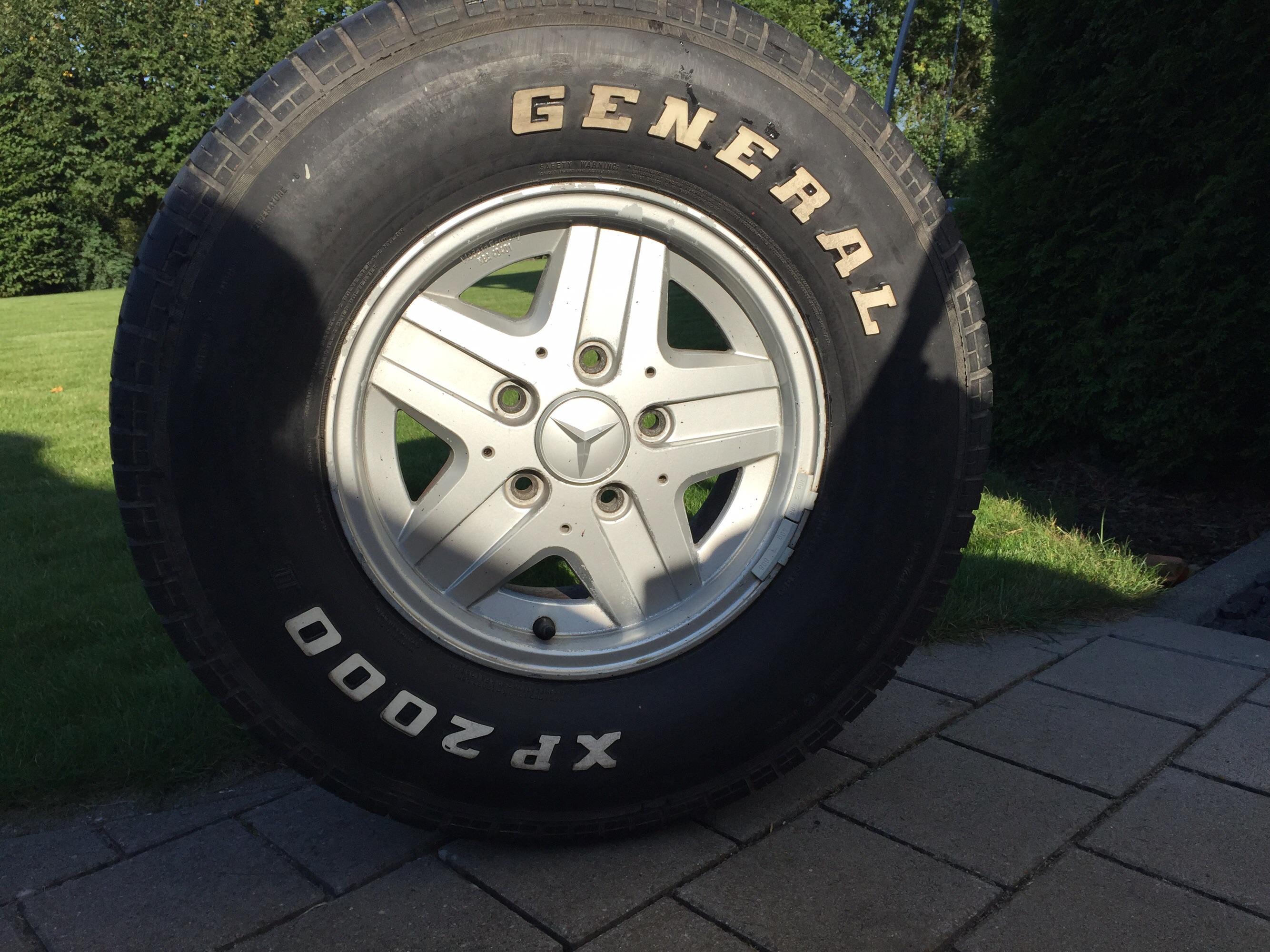 Alufelgen für Mercedes G-Klasse W460 in 76297 Stutensee für 980,00 ...