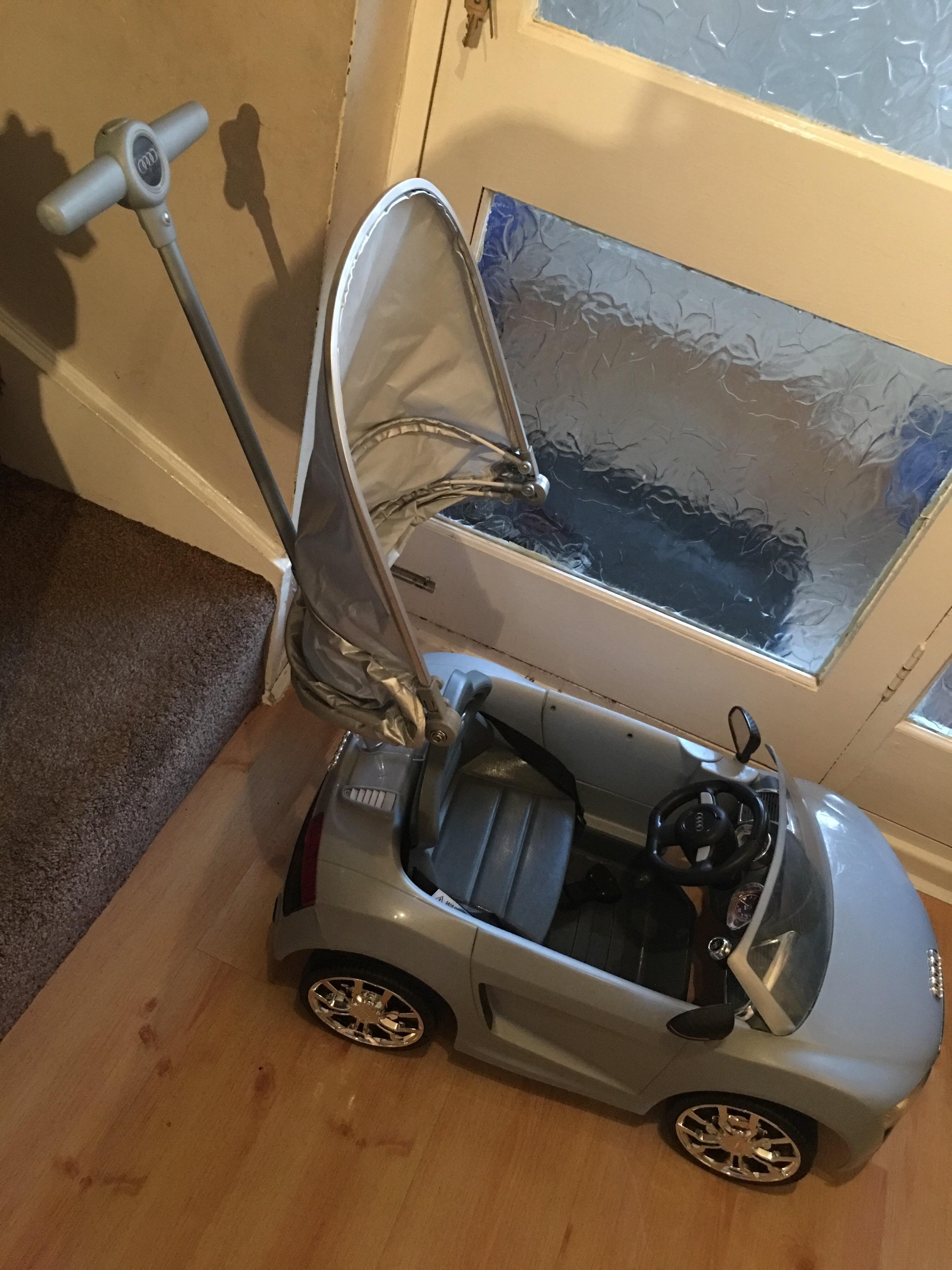 Audi push along car with parent handle in B32 Birmingham für 40,00 ...
