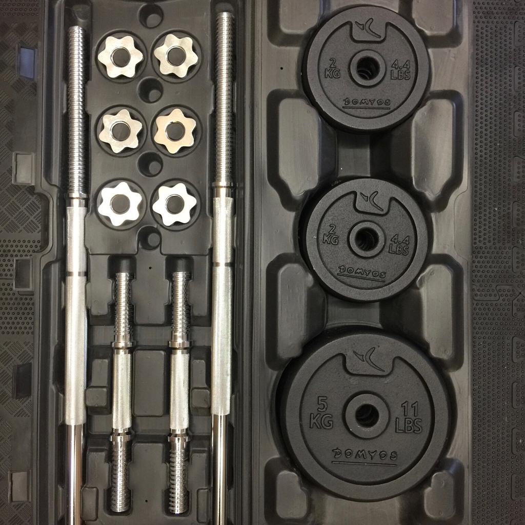 Domyos 50kg weight kit - home gym in NG12 Keyworth für £ 45,00 zum ...