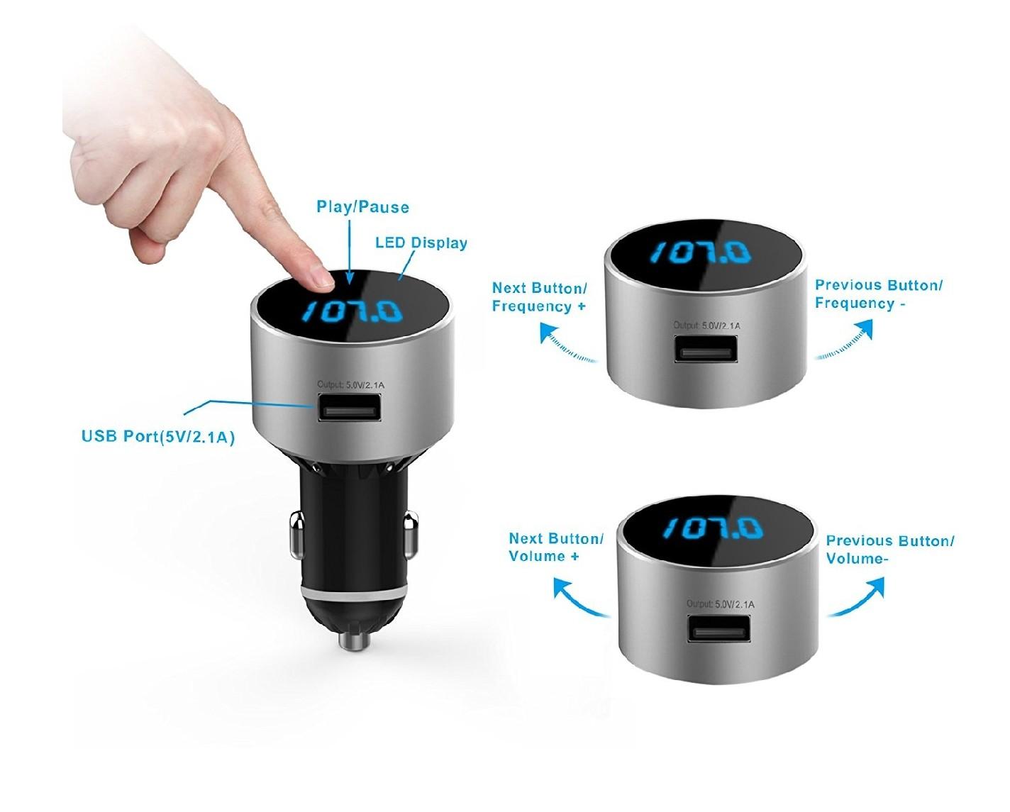 KFZ Bluetooth FM Transmitter von Tecknet in 9400 Sankt Jakob fur 10 00 zum Verkauf Shpock DE
