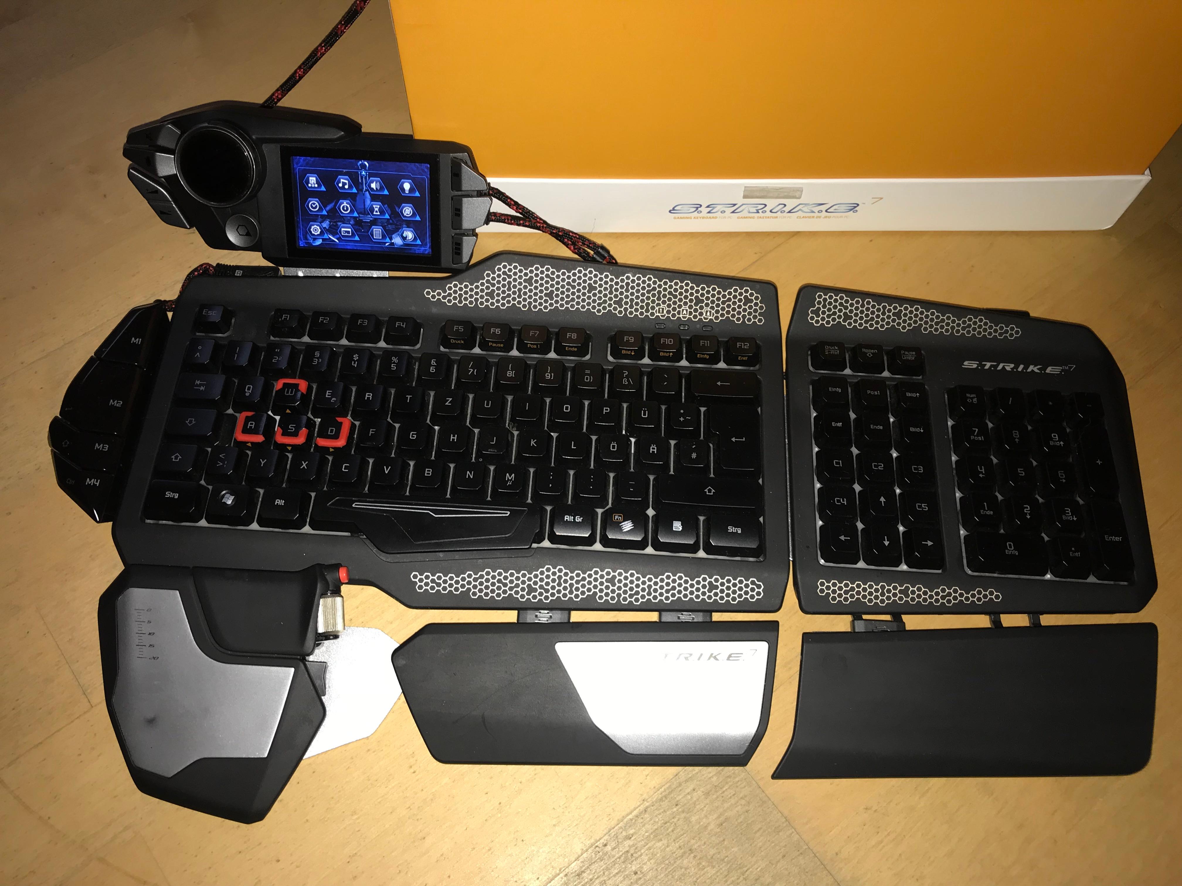 Mad Catz S.T.R.I.K.E. 7 Gaming Tastatur in 4943 Durchham for €160.00 ...